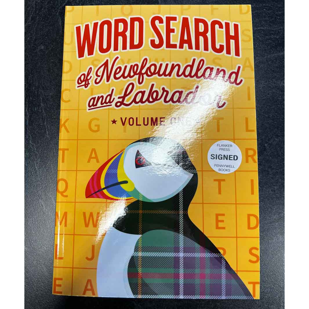Word Search of Newfoundland and Labrador - Volume 1 – Freezerland NFLD INC.