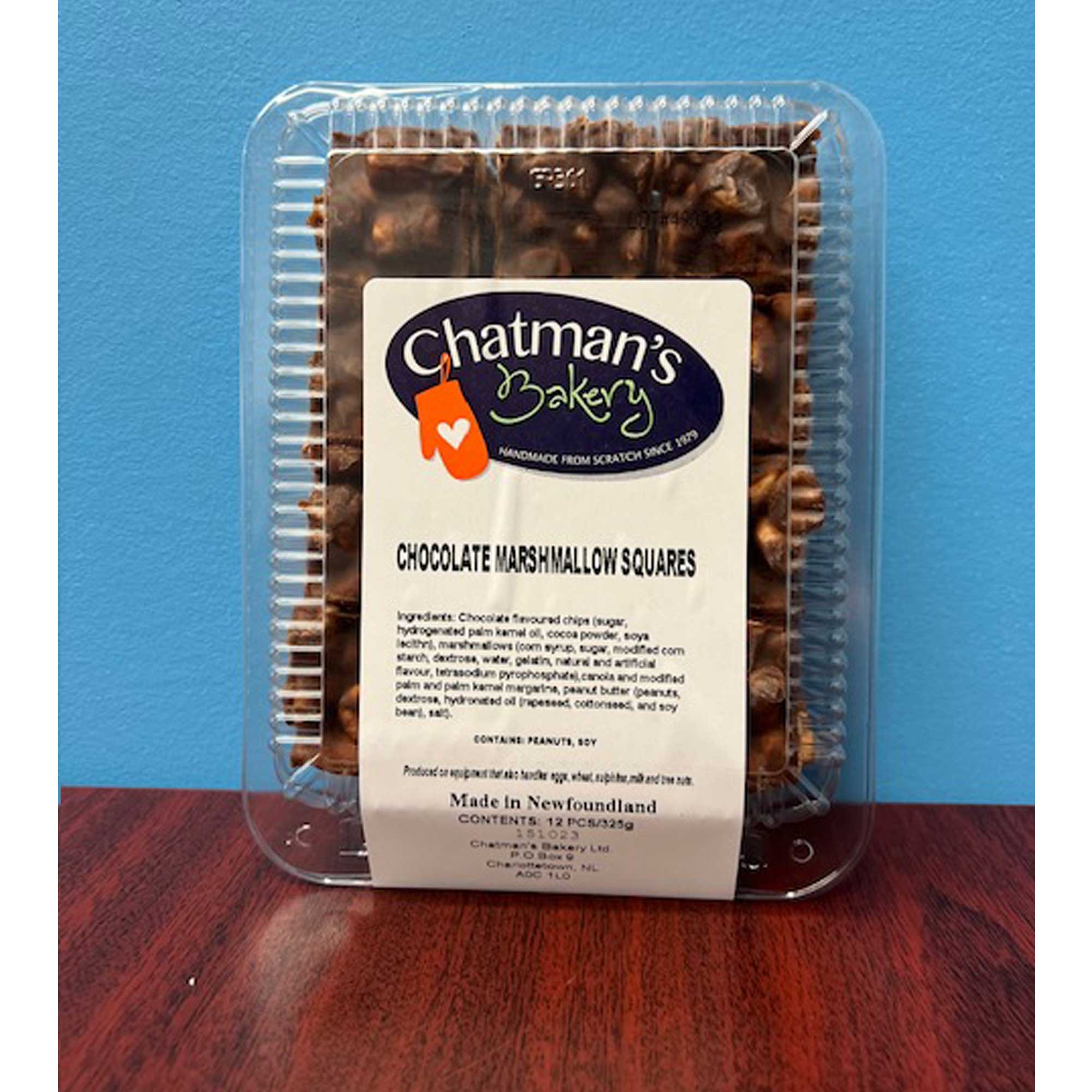Chatman's Bakery - Chocolate Marshmallow Squares – Freezerland NFLD INC.